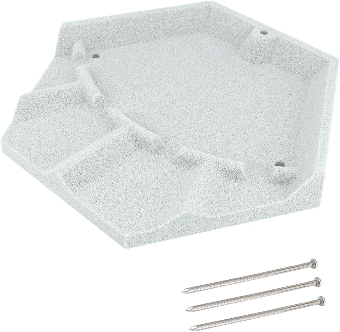 QZATTCAEN Rain Gutter Downspout Splash Block, Down spout Drain Trays ...