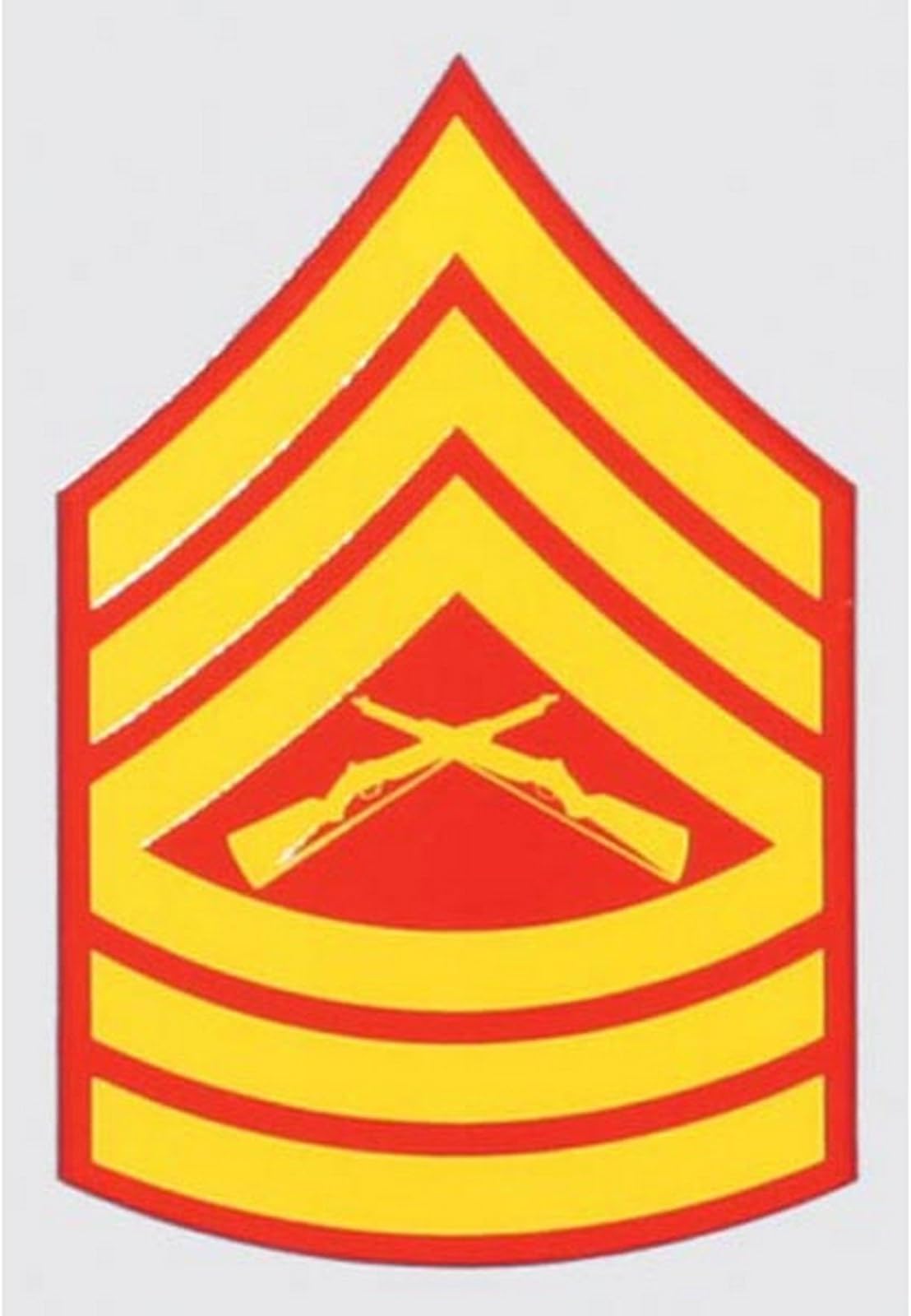 Amazon.com: Marine Corps E-8 Master Sergeant Decals Stickers : Sports ...