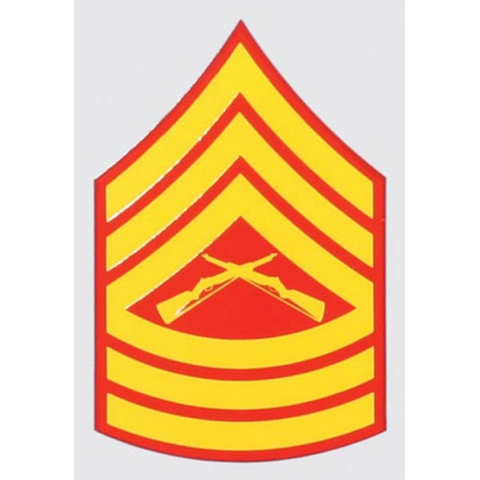 Amazon.com: Marine Corps E-8 Master Sergeant Decals Stickers : Sports ...