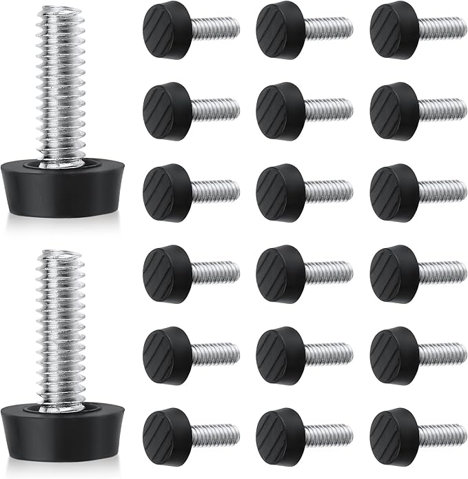 20pcs 1/4" Thread Furniture Leg Leveler, Adjustable Table Leveling Feet ...