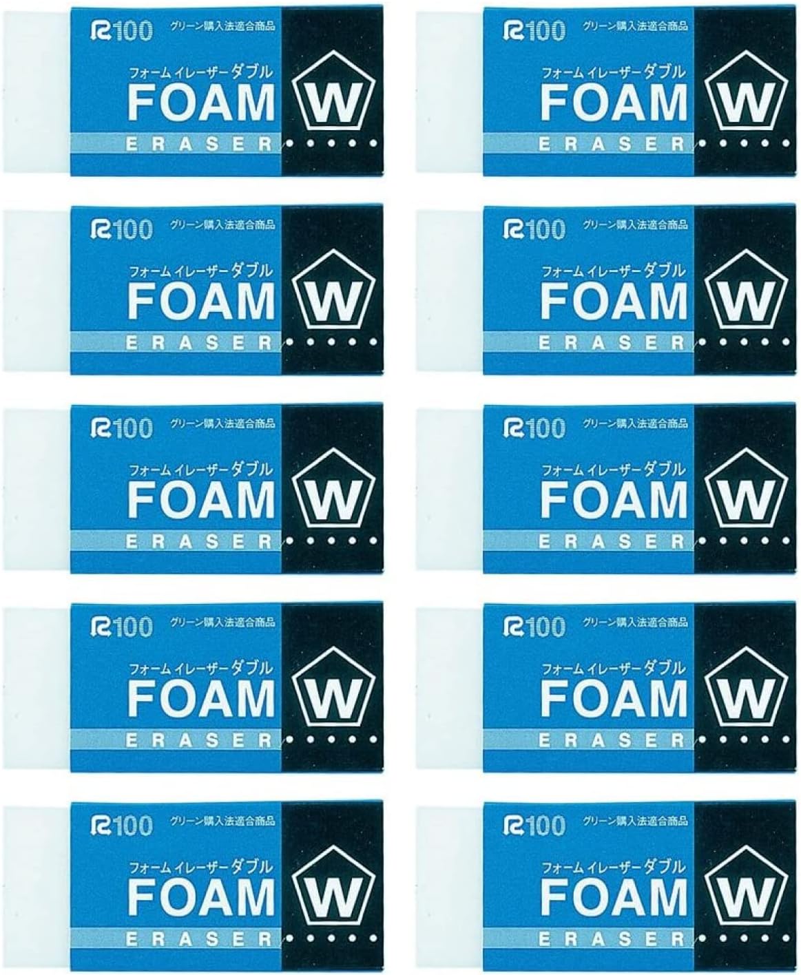 Amazon.com : Sakura Arch Evolutional Foam Erasers, 5-Pack, White (Japan ...