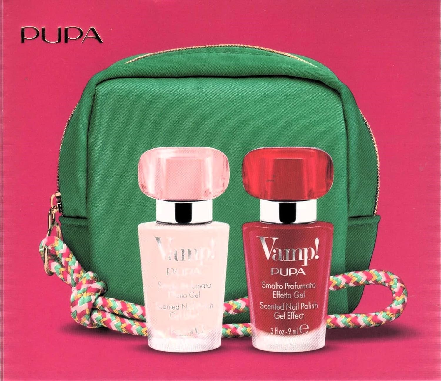 Pupa KIT VAMP! NAIL POLISH Smalto profumato effetto gel 003 : Amazon.it ...