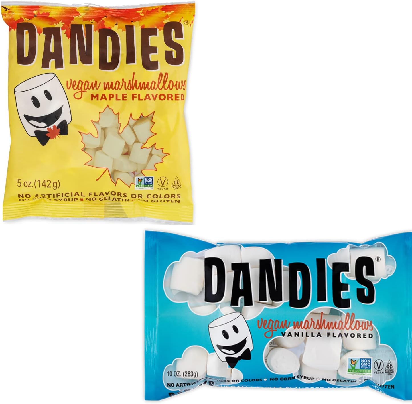 Amazon.com : Dandies Vegan Marshmallows, No Artificial Flavorings, Food ...