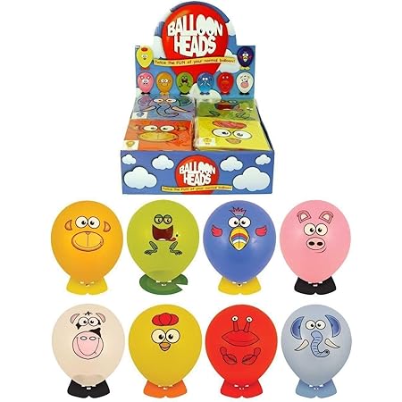 Unique Party 5140 - Latex Squiggly Worm Balloons, Pack of 12 : Amazon ...