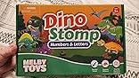 Amazon.com: Melby Toys Dino Stomp Number & Alphabet Flash Cards I ...