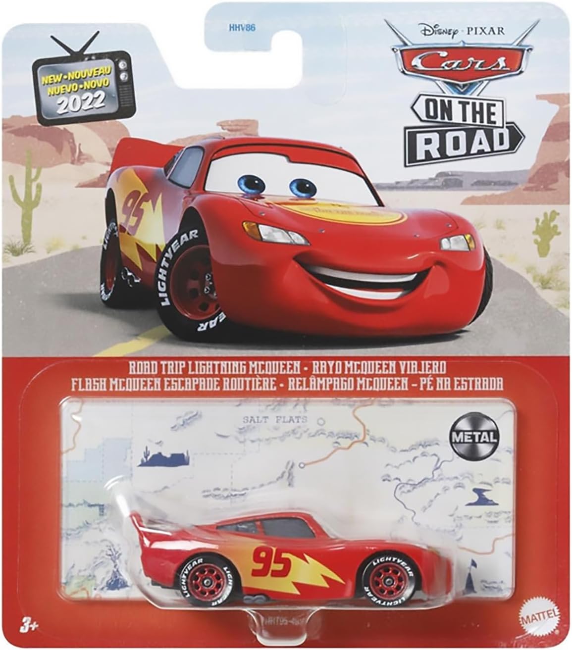 Disney Cars De Y Pixar Kid Pixar Cars Road Trip Lightning Mcqueen 1:55 ...