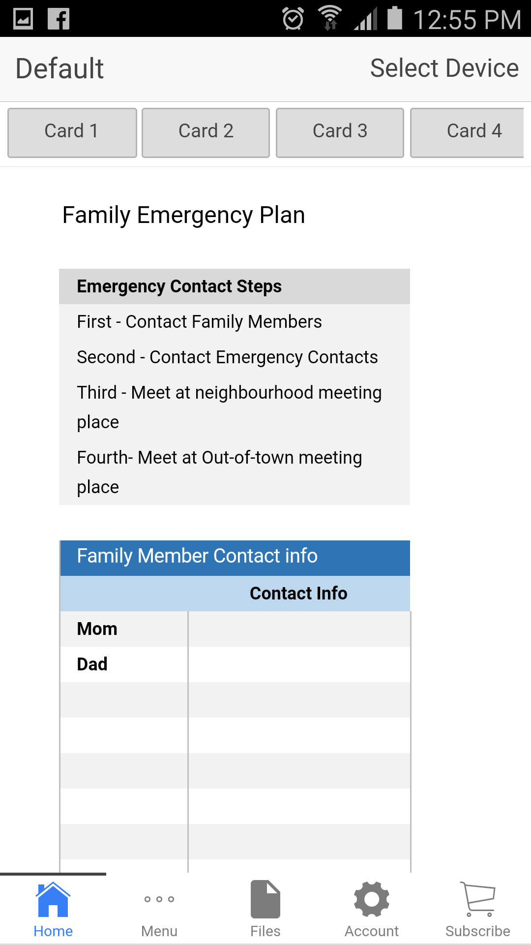 Emergency Card:Amazon.com:Appstore for Android