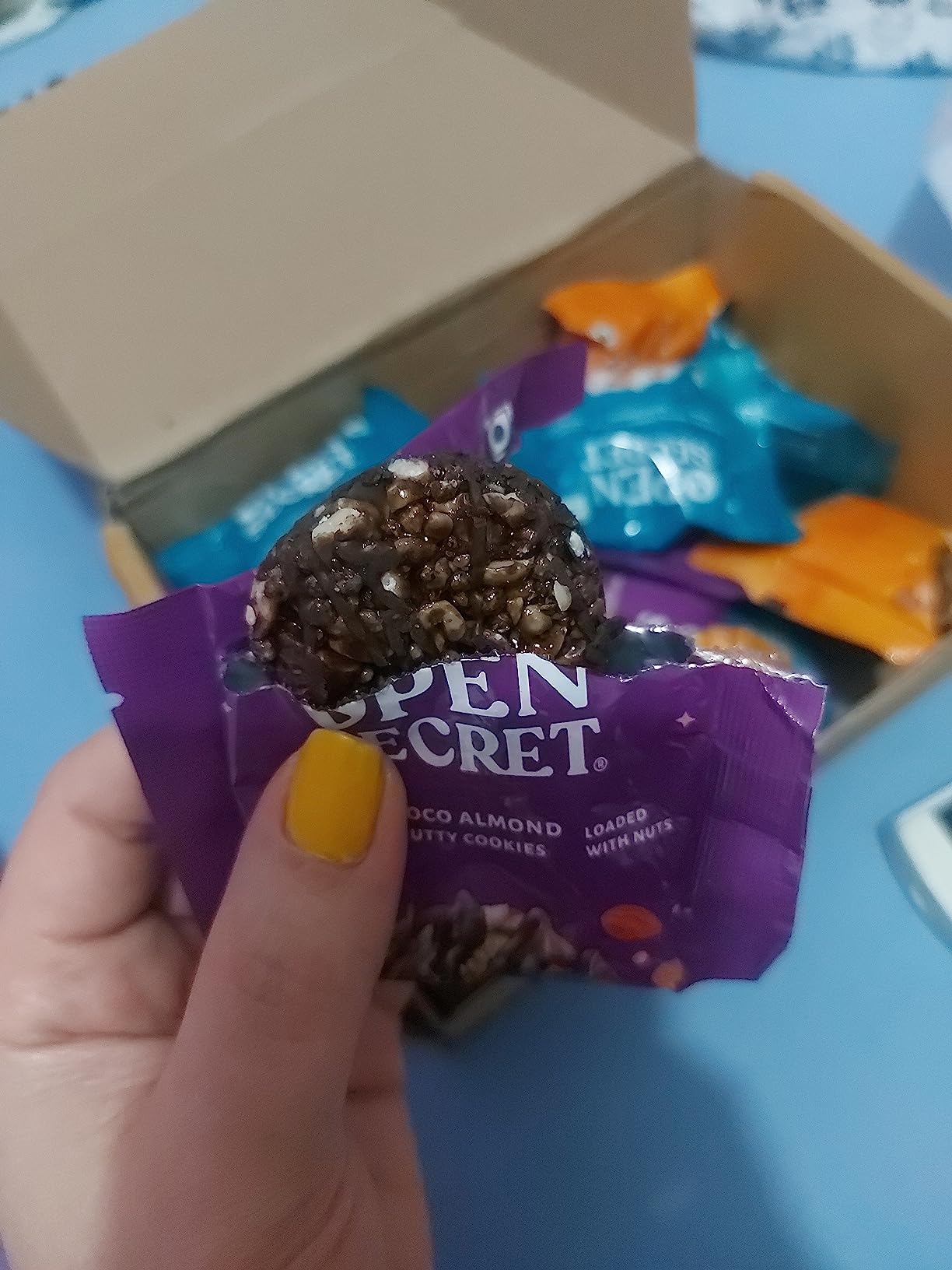 Open Secret Cookies | 24 Cookies | Healthy Snacks, Diwali Gifts, Gift ...