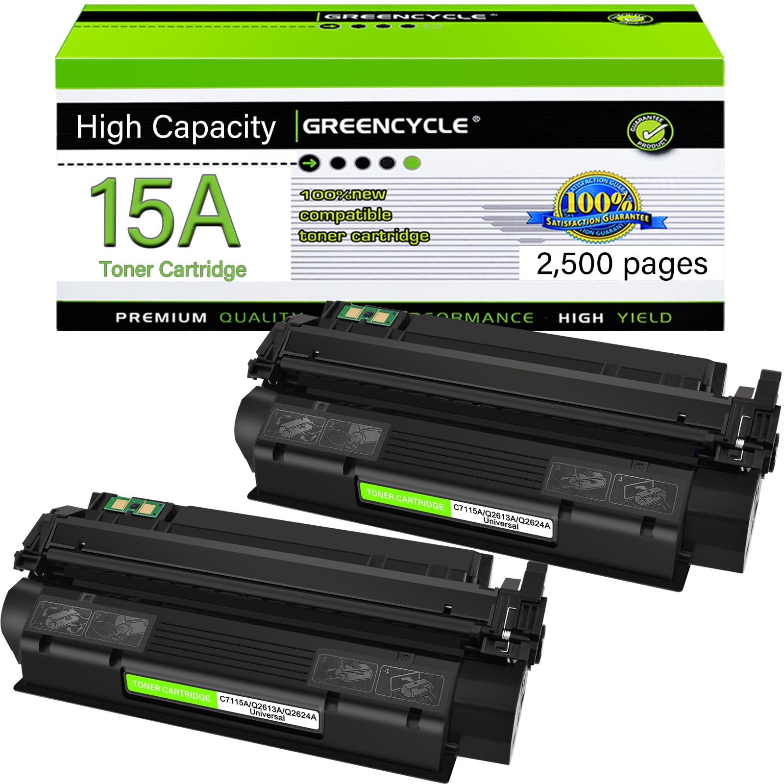 Amazon.com: greencycle Compatible Toner Cartridge Replacement for HP ...