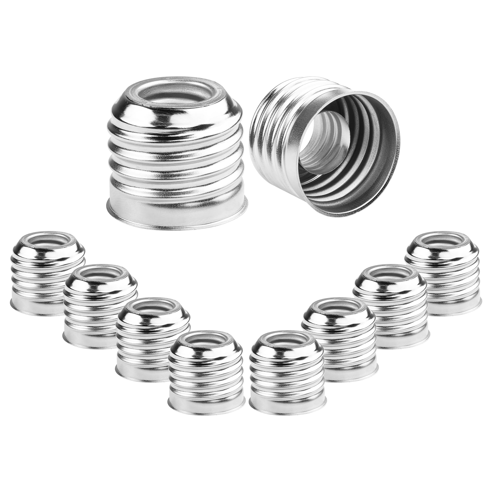 SinLoon 10 Pcs E27 to E14 Socket Adapter E27 to E14 Light Socket ...