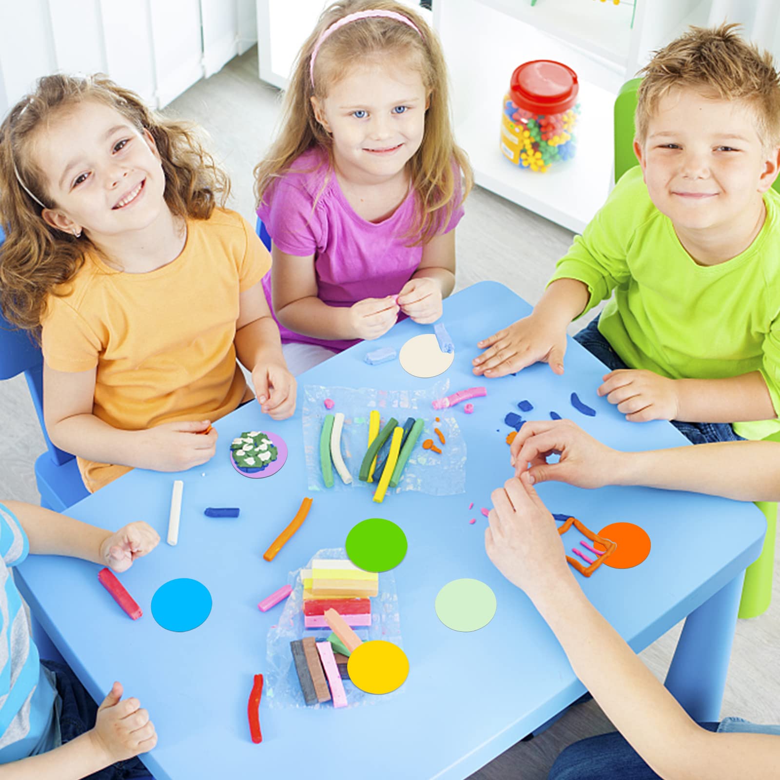 Snapklik.com : 240 Pcs 5.9 In Round Cutouts Paper Circles Assorted ...