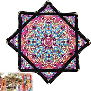 Amazon.com: Flowstar Beginner Spinning Cloth, Fun & Challenging, Easy to Rotate, Sided Print ...