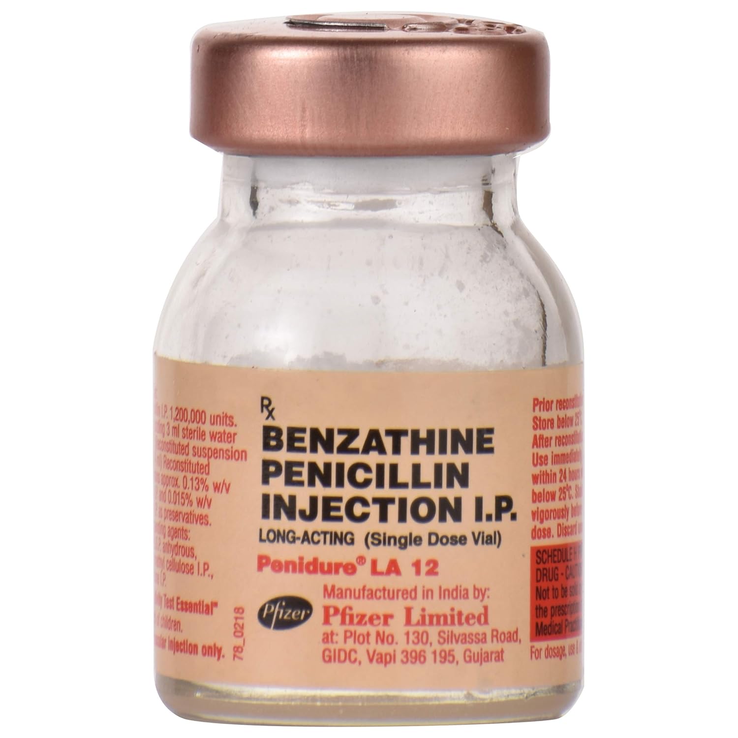 Penidure LA 12 - Vial of Injection : Amazon.in: Health & Personal Care