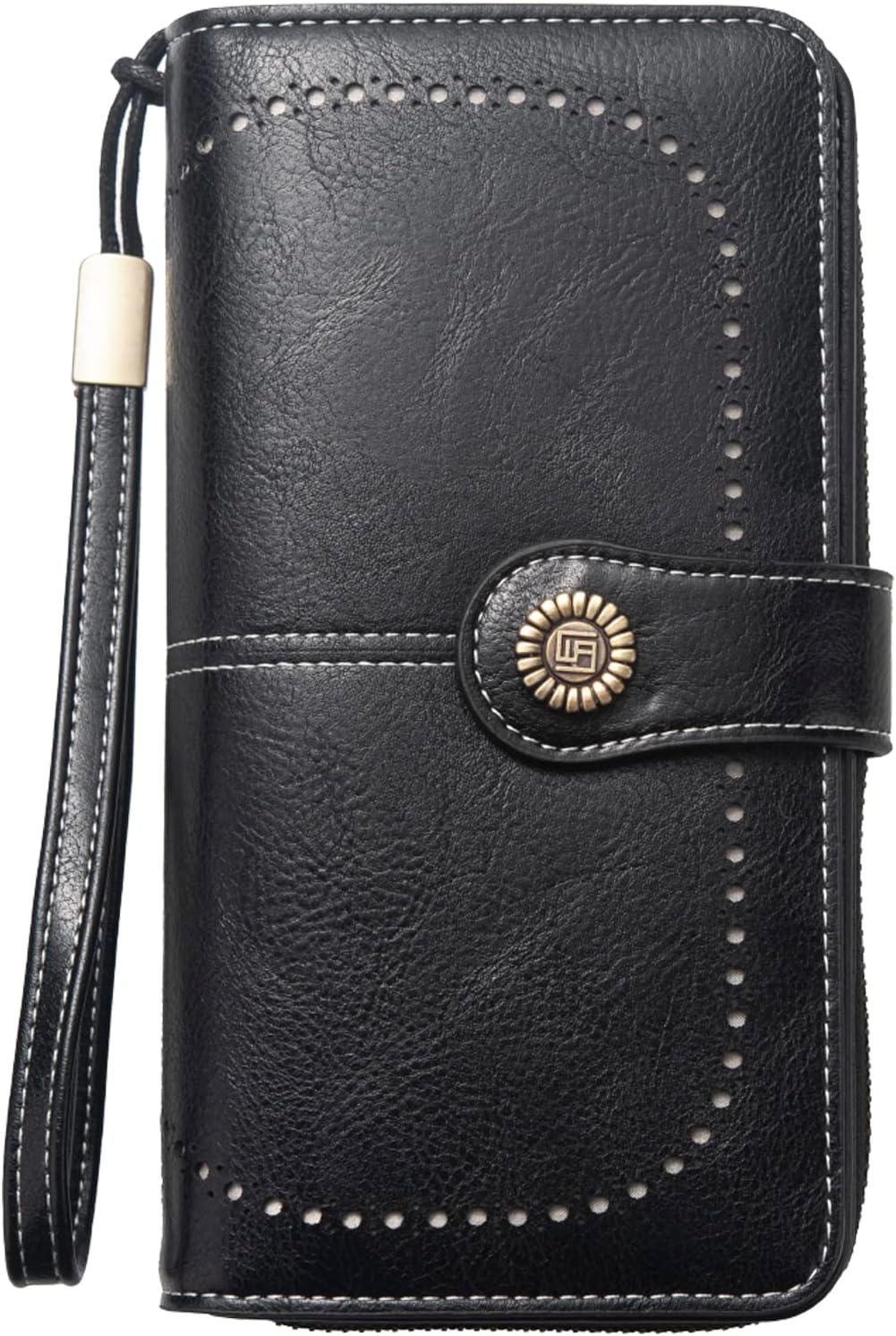 Amazon.com: FACATH Womens Wallet Large Capacity RFID Blocking Purse ...