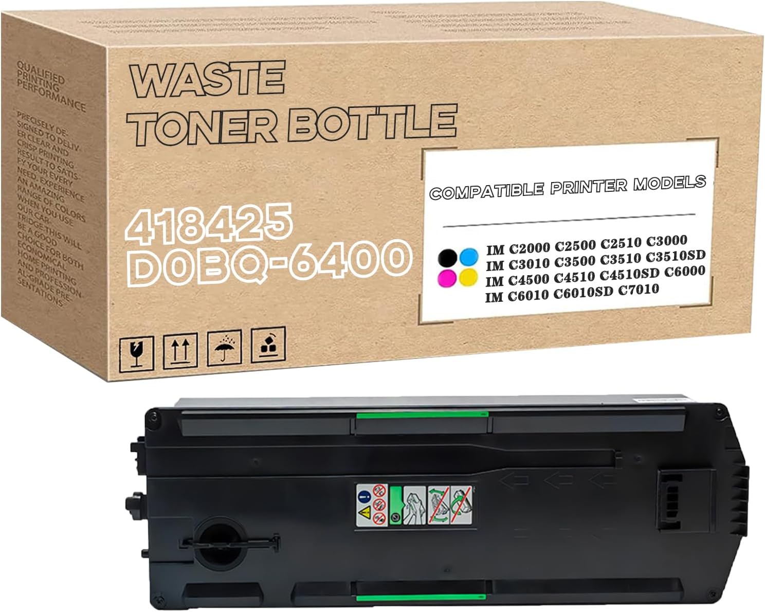 RSENSO 418425 D0BQ-6400 Waste Toner Bottle Compatible for Ricoh IM ...