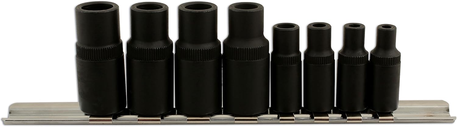 Amazon.com: Laser 6058 Tap Socket Set 3/8"D, 1/4"D 8pc : Tools & Home ...