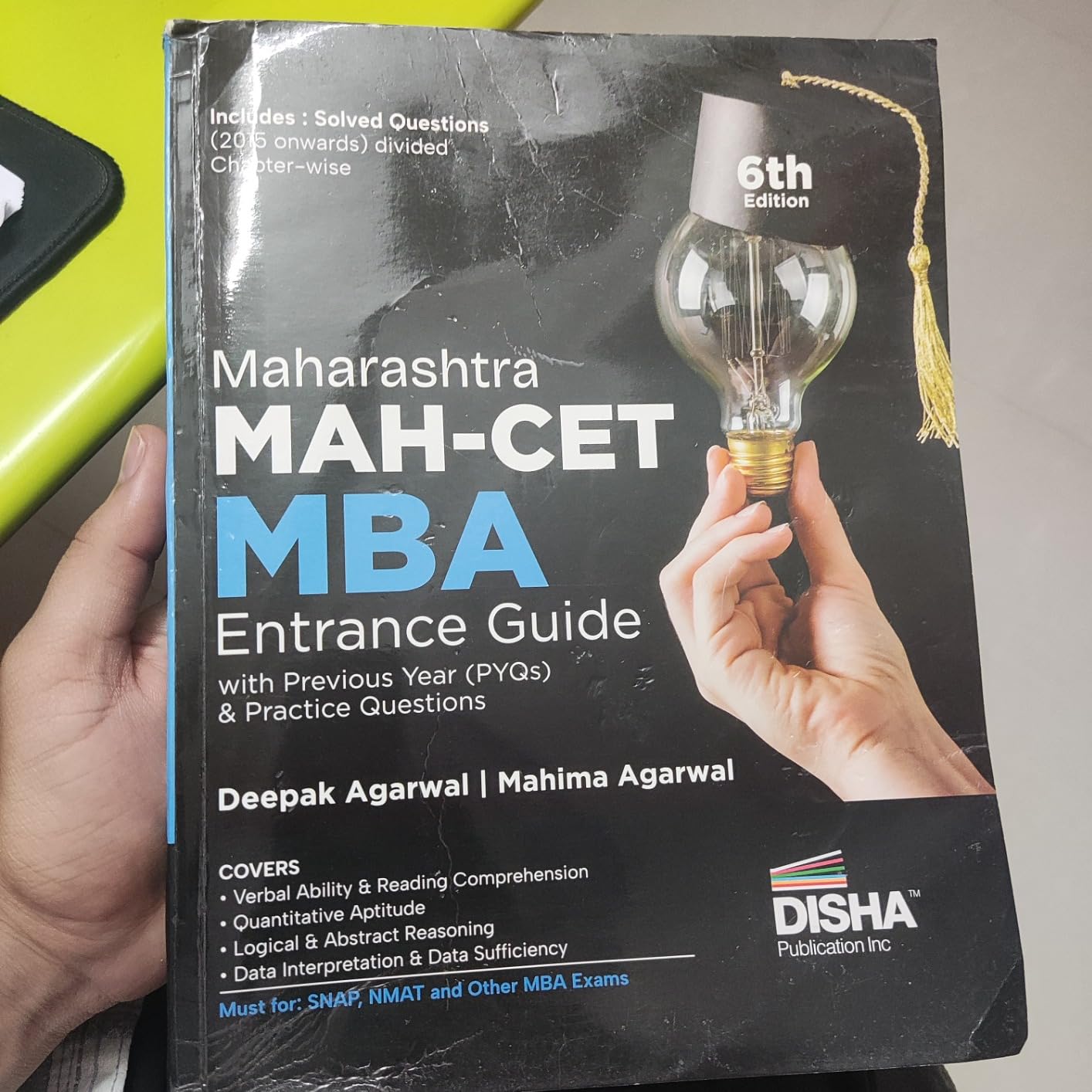 Buy Maharashtra MAH-CET MBA Entrance Guide with Previous Year (PYQs ...