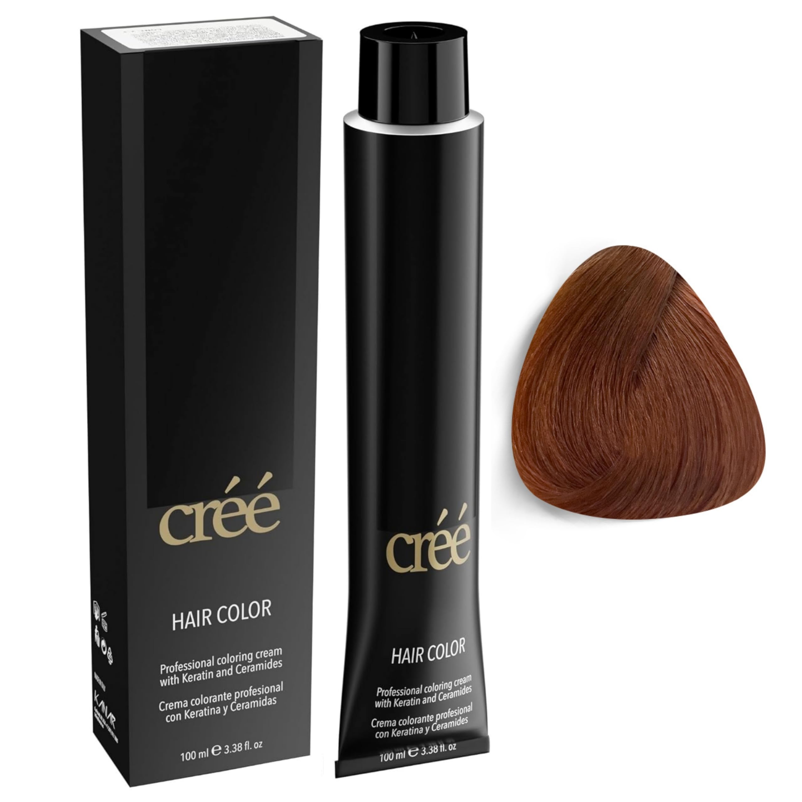 Cree Professional Permanent Hair Color, 100ml - 3.4 fl.oz. (Almond 9.99 ...