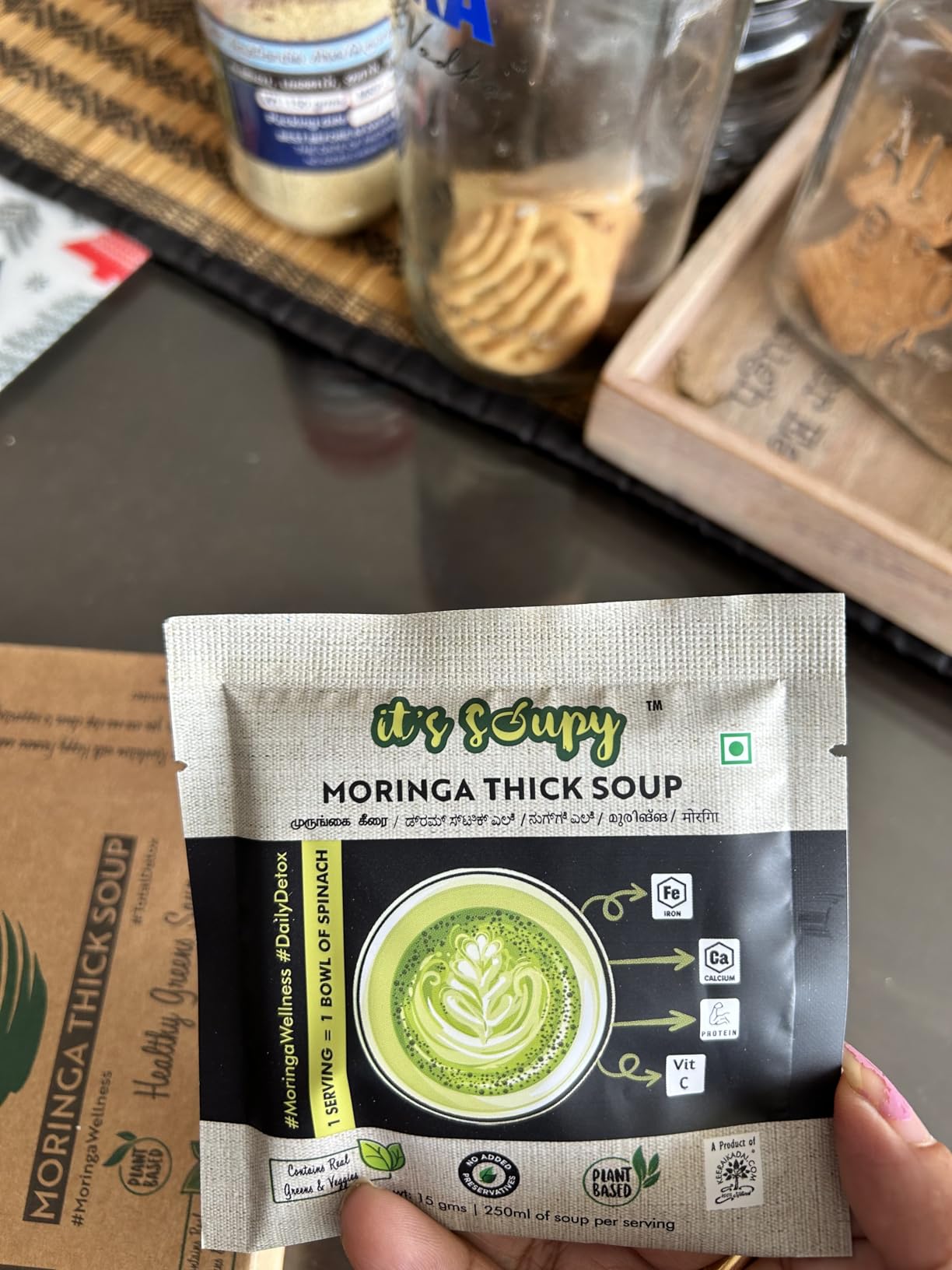 It's Soupy Moringa Soup (Pack of 1-5 sachets) – Healthy Spinach Soup ...
