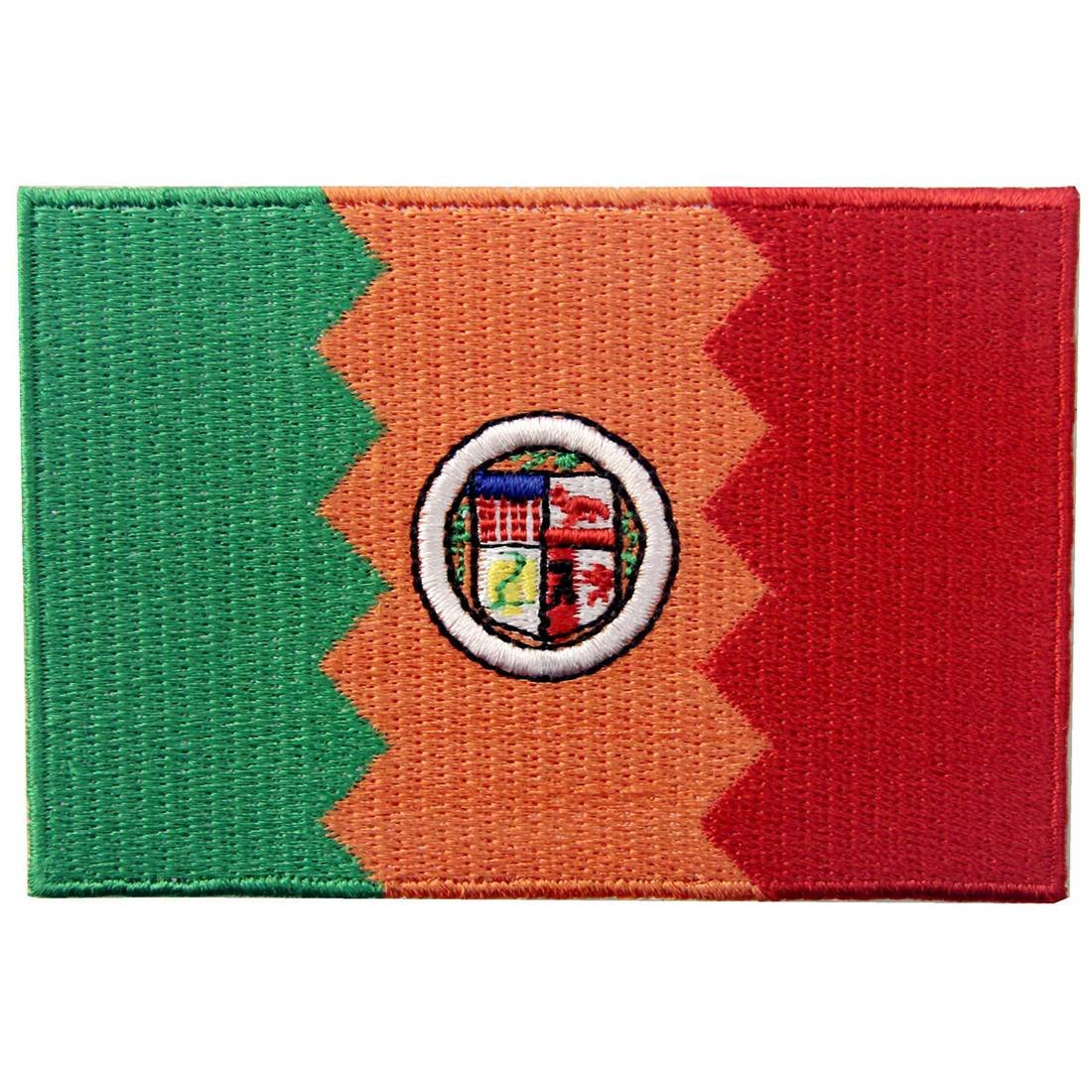 Amazon.com: Los Angeles Patch Embroidered California State City Flag ...