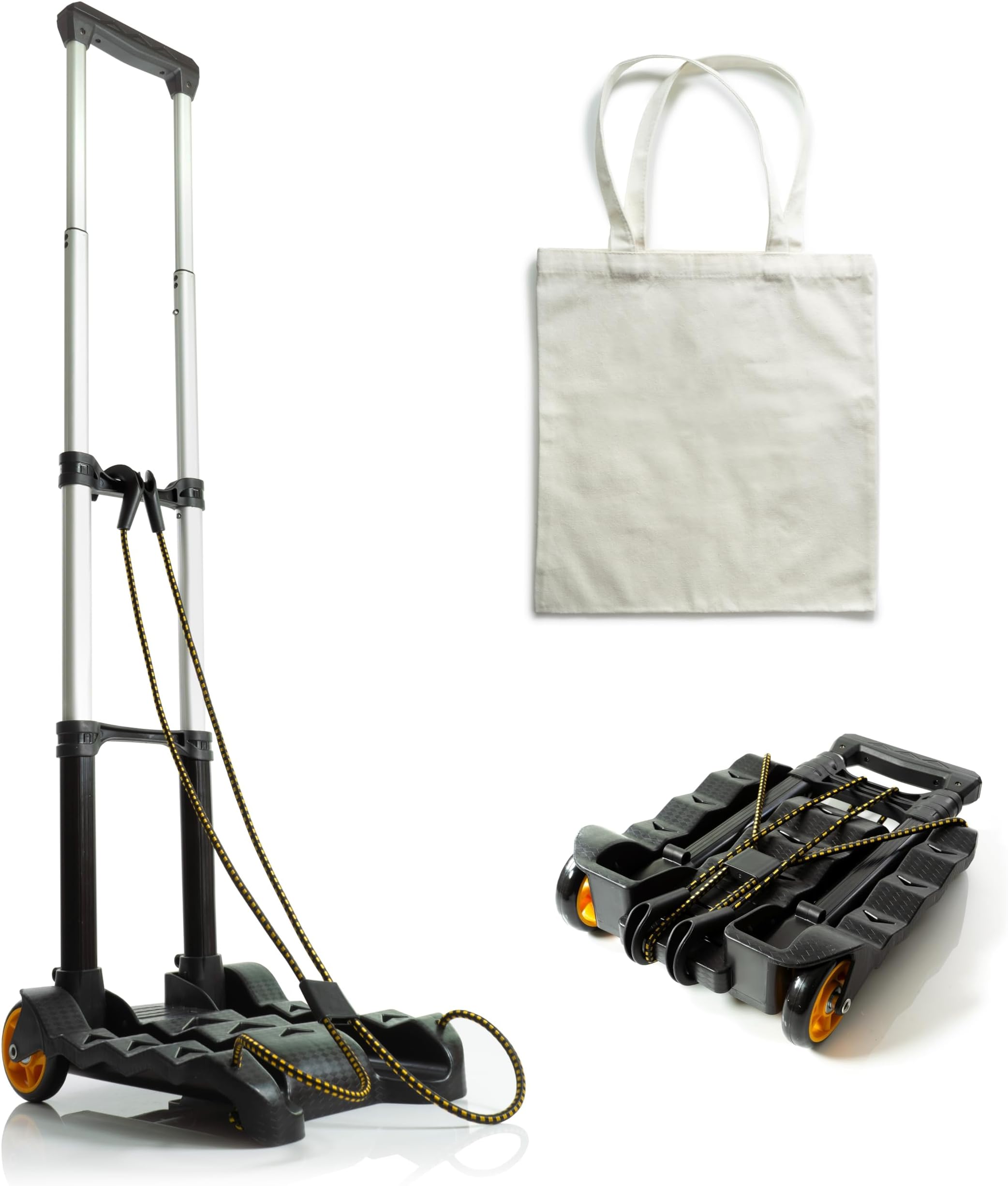 Venmark Folding Luggage Cart with Wheels – Foldable, Compact ...
