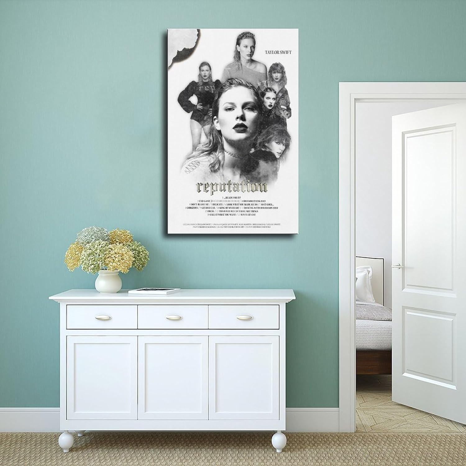 Reputation Taylor Music Poster Swift Album Cover Poster sold by W.illus ...