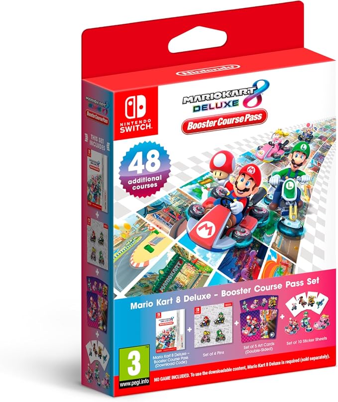 Nintendo Mario Kart 8 Deluxe Booster Course Pass Code in a box Nintendo ...
