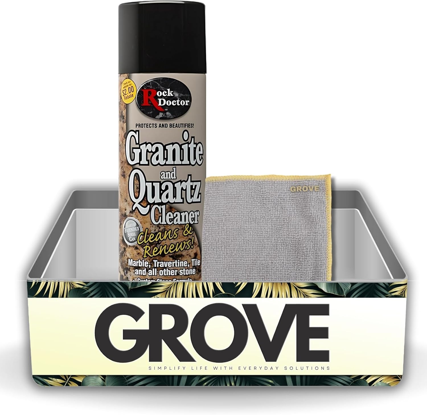 Amazon.com: Rock Doctor Granite Cleaner Spray 18 oz Bundle with ...