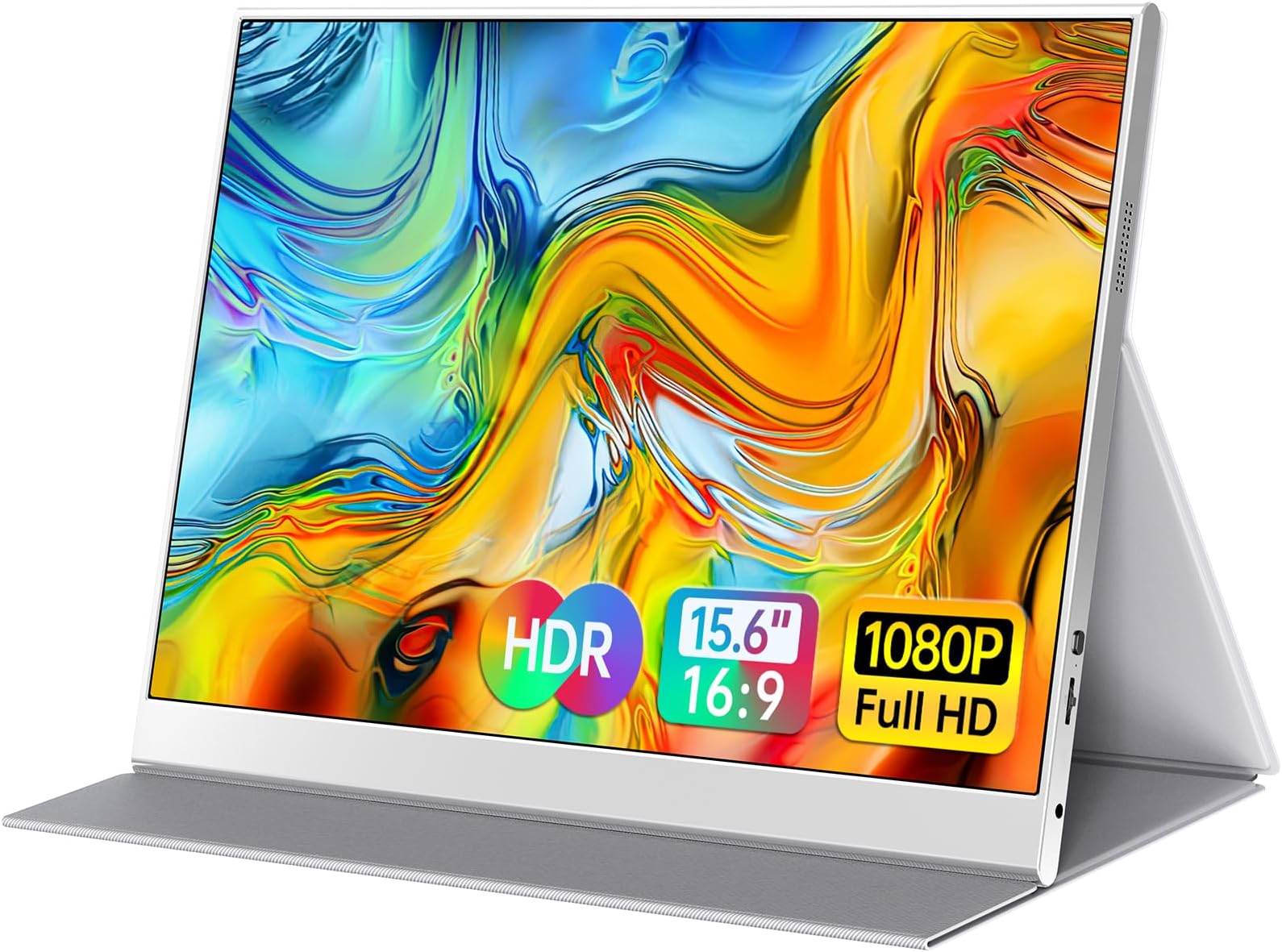 Amazon.com: MNN Portable Monitor 15.6inch 1080P & 13.3'' 2.5K Laptop ...