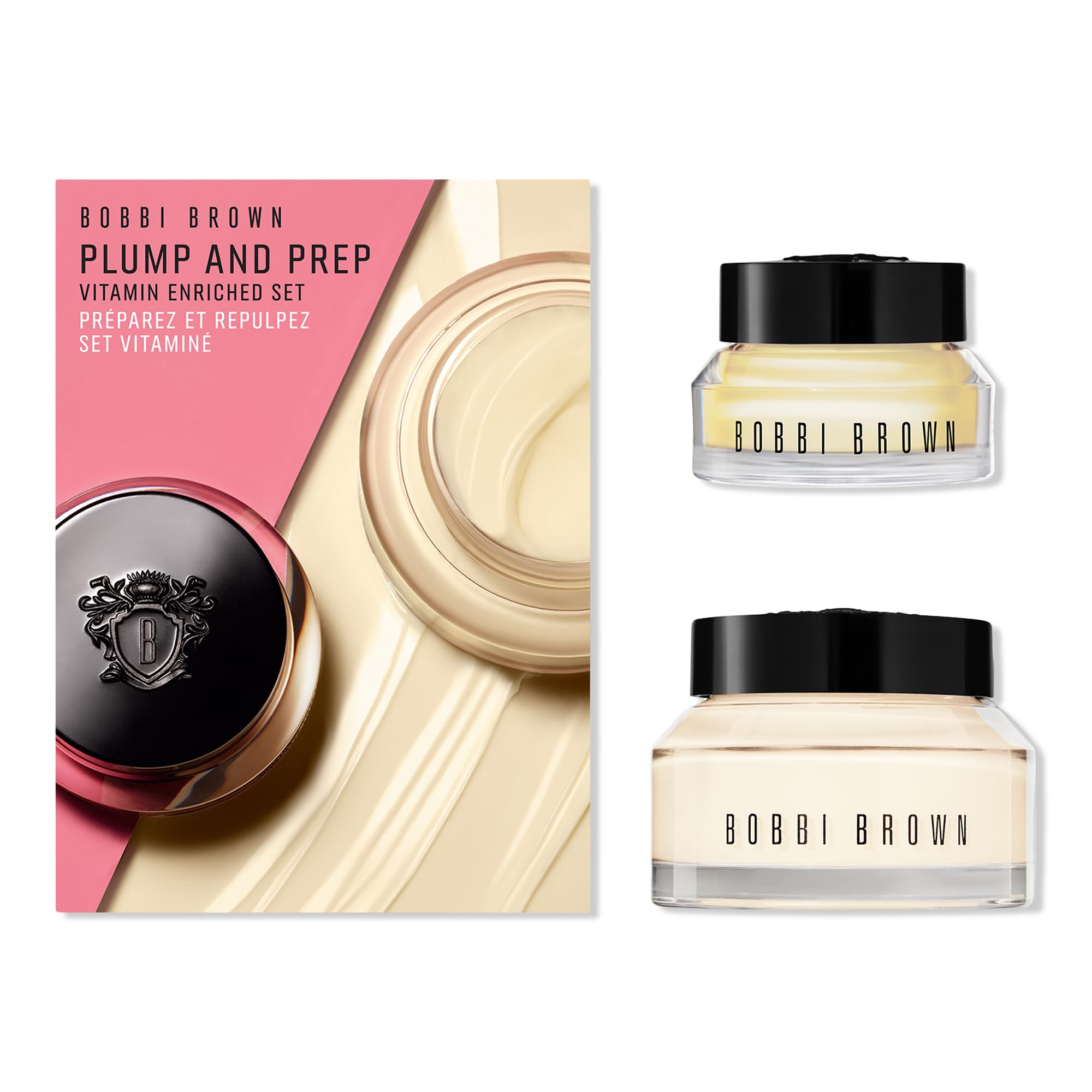 Amazon.com : Bobbi Brown Plump and Prep Vitamin Enriched Set, 2 Piece ...