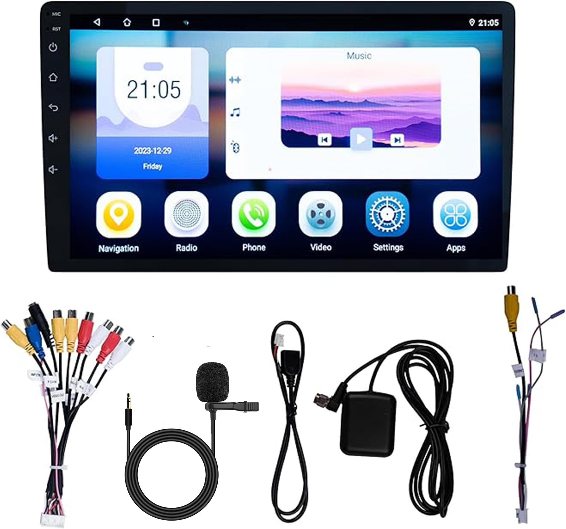 JXL 9 Inch HD 1280P Car Android Stereo 4GB RAM/32GB ROM with MTK (TS9 ...
