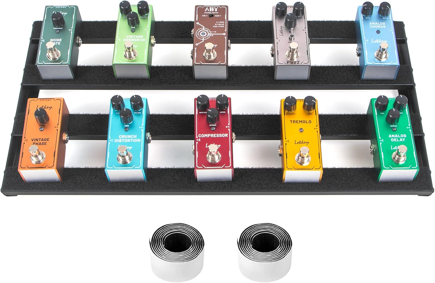 Amazon.com: Guitar Pedal Board, Aluminium Alloy 2.2lb Light Pedal Board ...