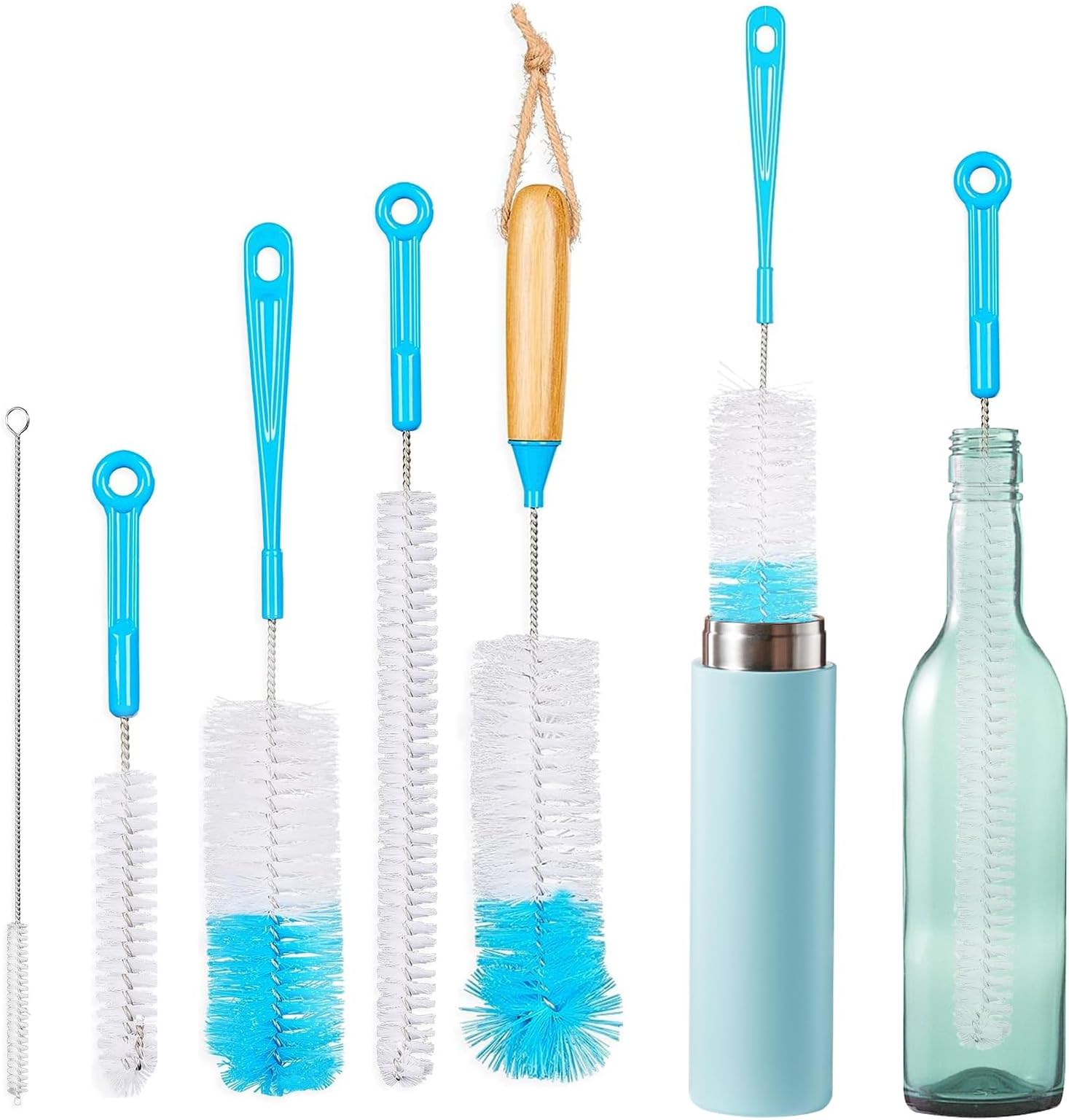 Amazon.com: 16" Bottle Brush Cleaner for Water Bottle - Long Handle ...
