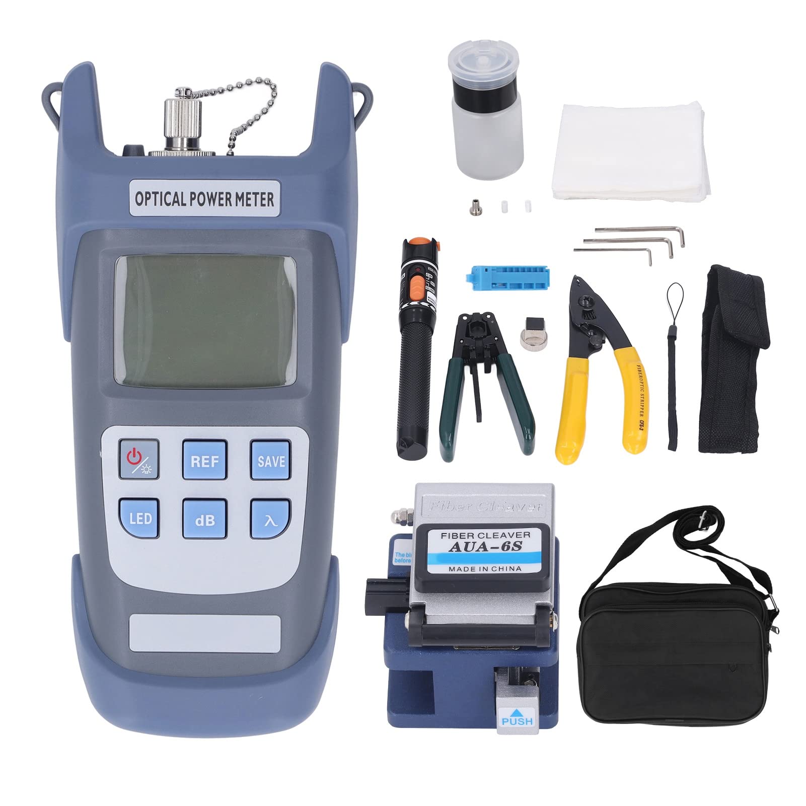 Fyearfly Fiber Termination Kit Fiber Tool Kit, Fiber Cold Connection ...