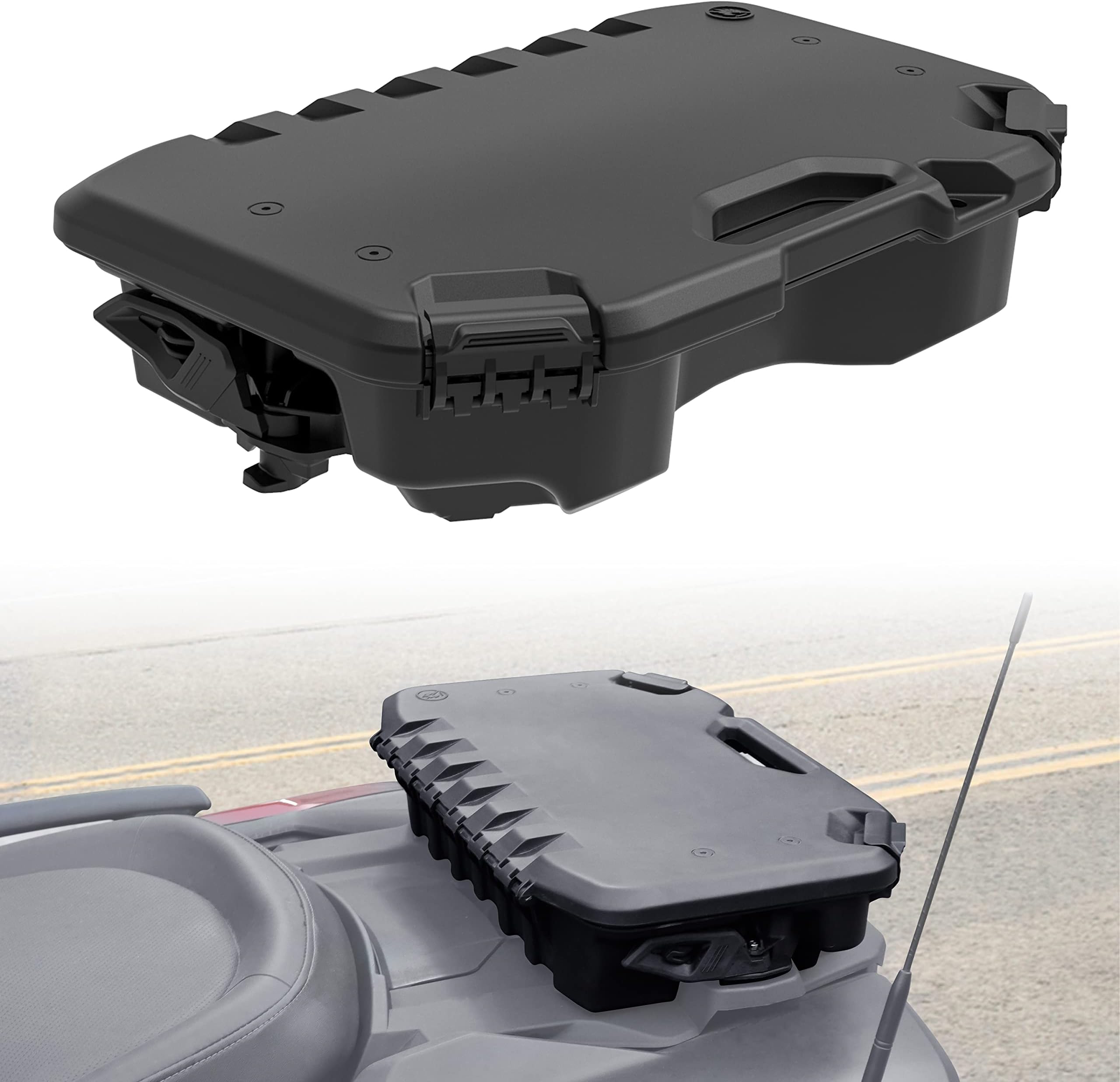 Amazon.com: SAUTVS Modular Cargo Box for Can-Am Maverick, 10 L / 2.6 ...