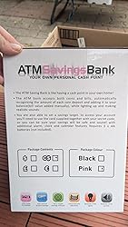 Canadian Dollars ATM Piggy Bank for Kids with Coins Identification ...