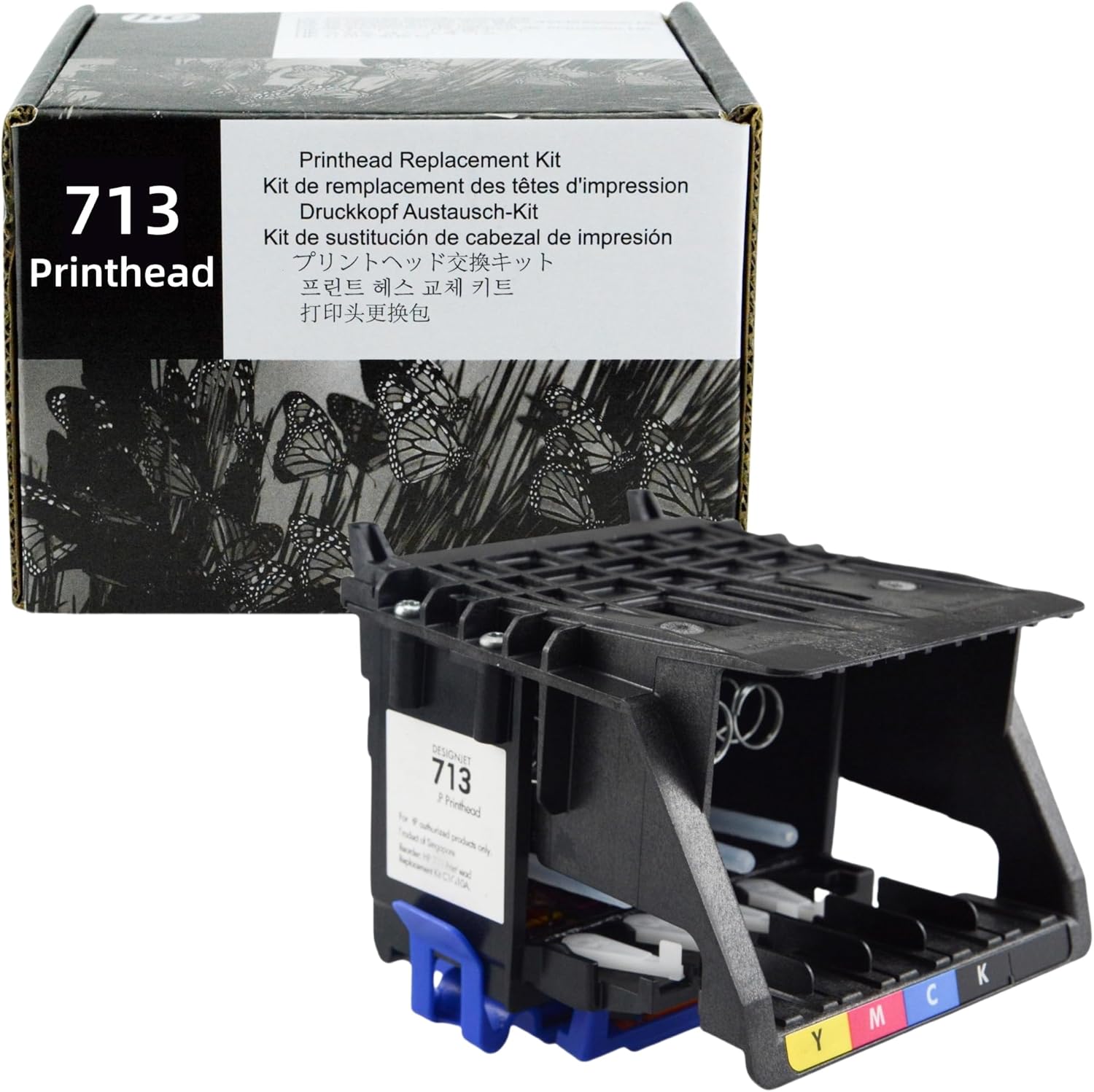 Amazon.com: 713(3ED58A) Printhead(with Chip) Replacement for HP 713 ...