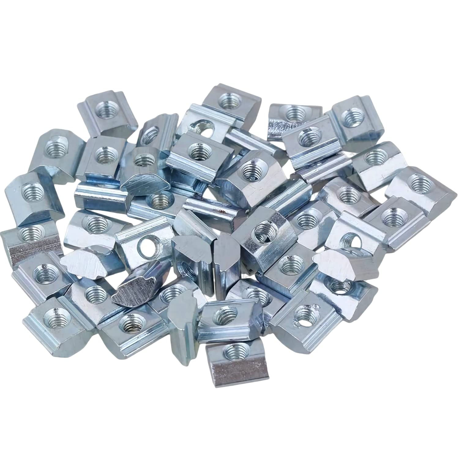Amazon.co.jp: 50pcs M3 T Slider T Slot Nut Slider Nut T-Nut 20 Rail ...