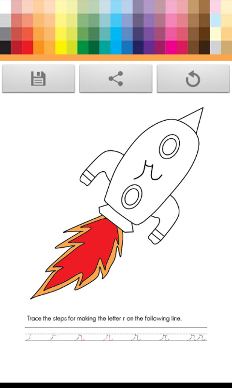 ABC 123 Writing Coloring Book - App on Amazon Appstore