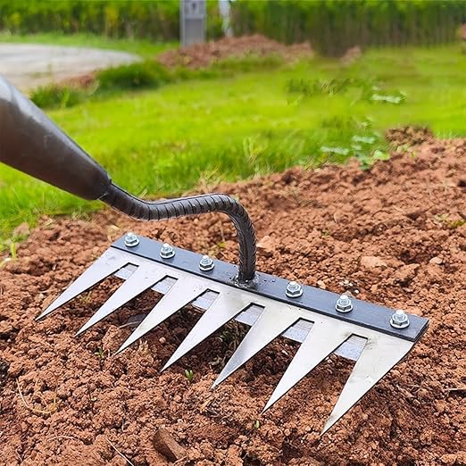 Amazon.com : Gardanie Iron Weeding Rake,Irons Rakes 2.0,Irones Raked ...