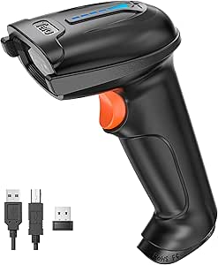 Tera Barcode Scanner 2D Wireless Wired with Battery Level Indicator 1D ...