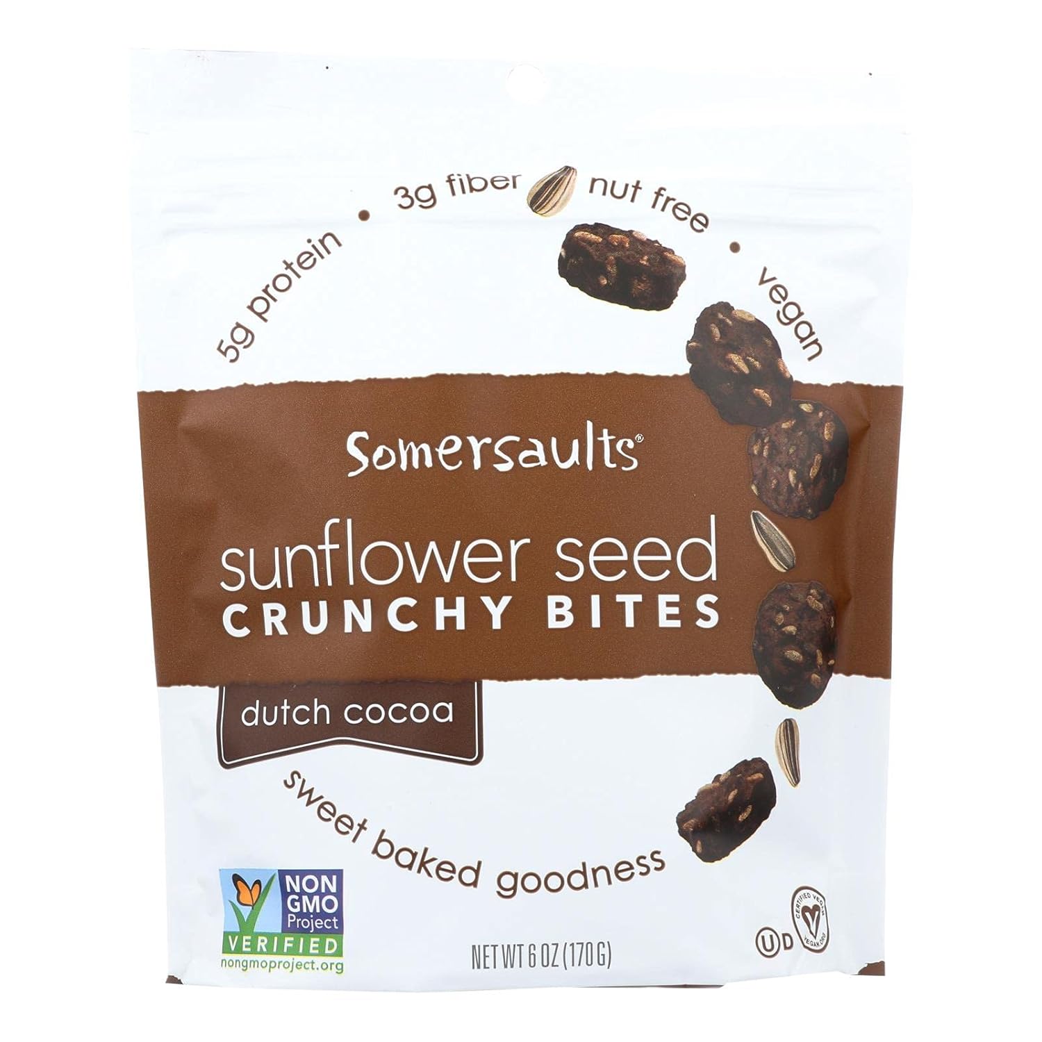 Amazon.com : Somersaults Crunchy Nuggets, Dutch Cocoa, 6 Ounce (Pack of ...