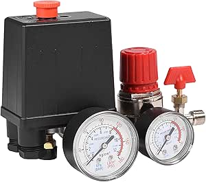 Amazon.com: Air Compressor Pressure Switch Control Valve and Regulator ...
