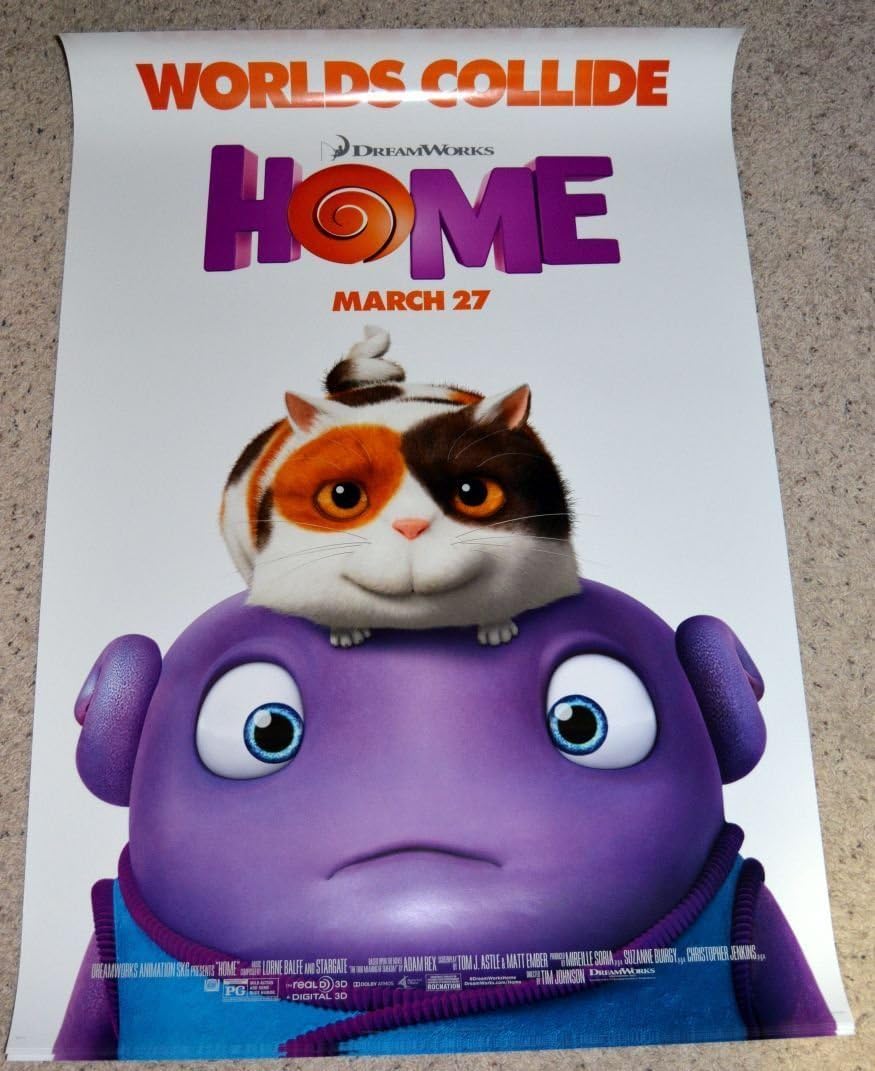 Amazon.com: HOME Original Movie Poster 27x40 - DS - VERSION B - JIM ...