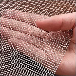 Amazon.com: HDBODY Stainless Steel Mesh Roll, 10 Mesh 80 Mesh Metal ...