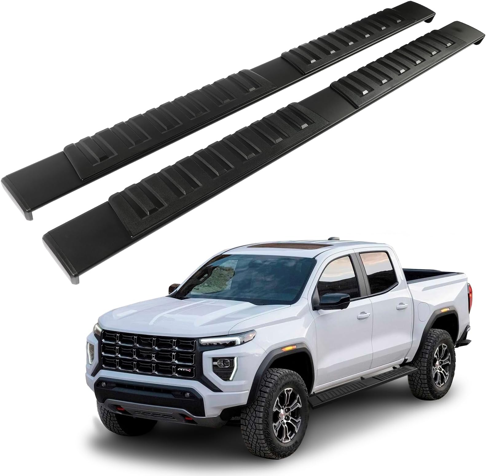 Amazon.com: TAC Side Steps Fit 2015-2024 Chevy Colorado/GMC Canyon Crew ...
