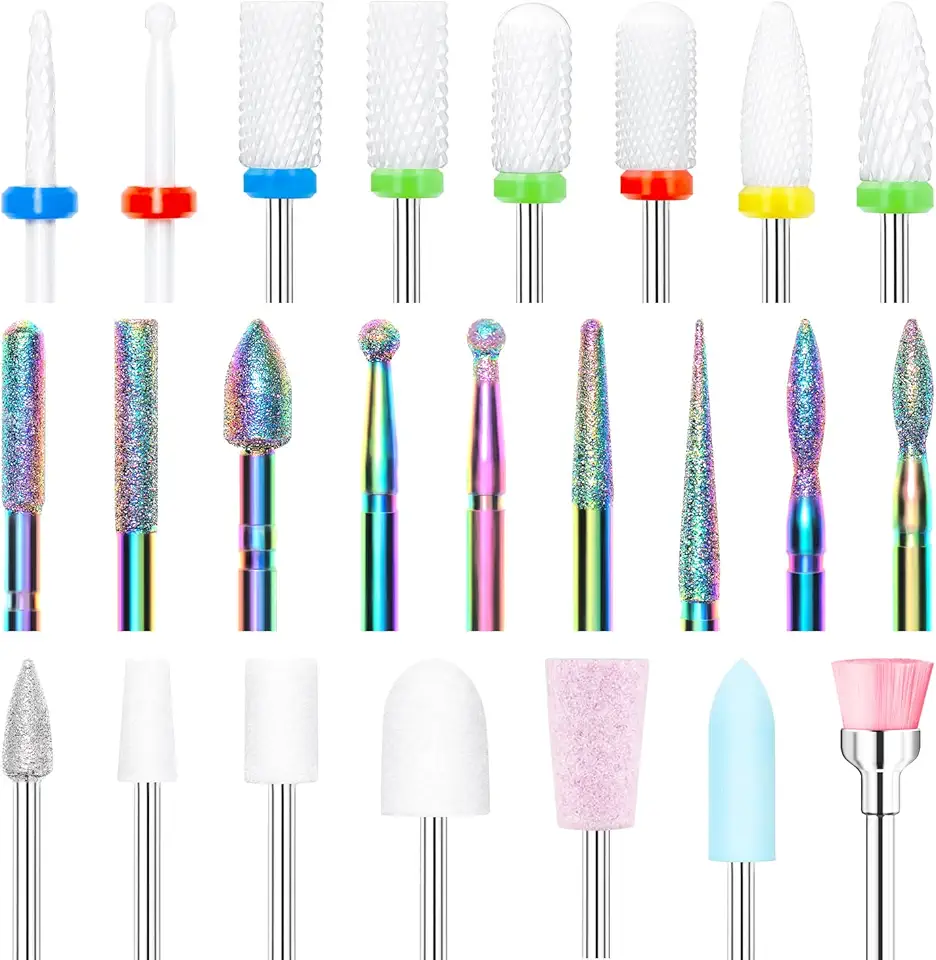 Choosing The Right Drill Bit For Safe Acrylic Nail Removal | ShunTool