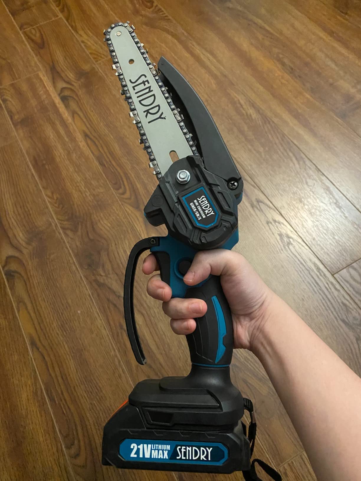 $13/mo - Finance SENDRY Mini Chainsaw 6-Inch, Powerful Cordless ...