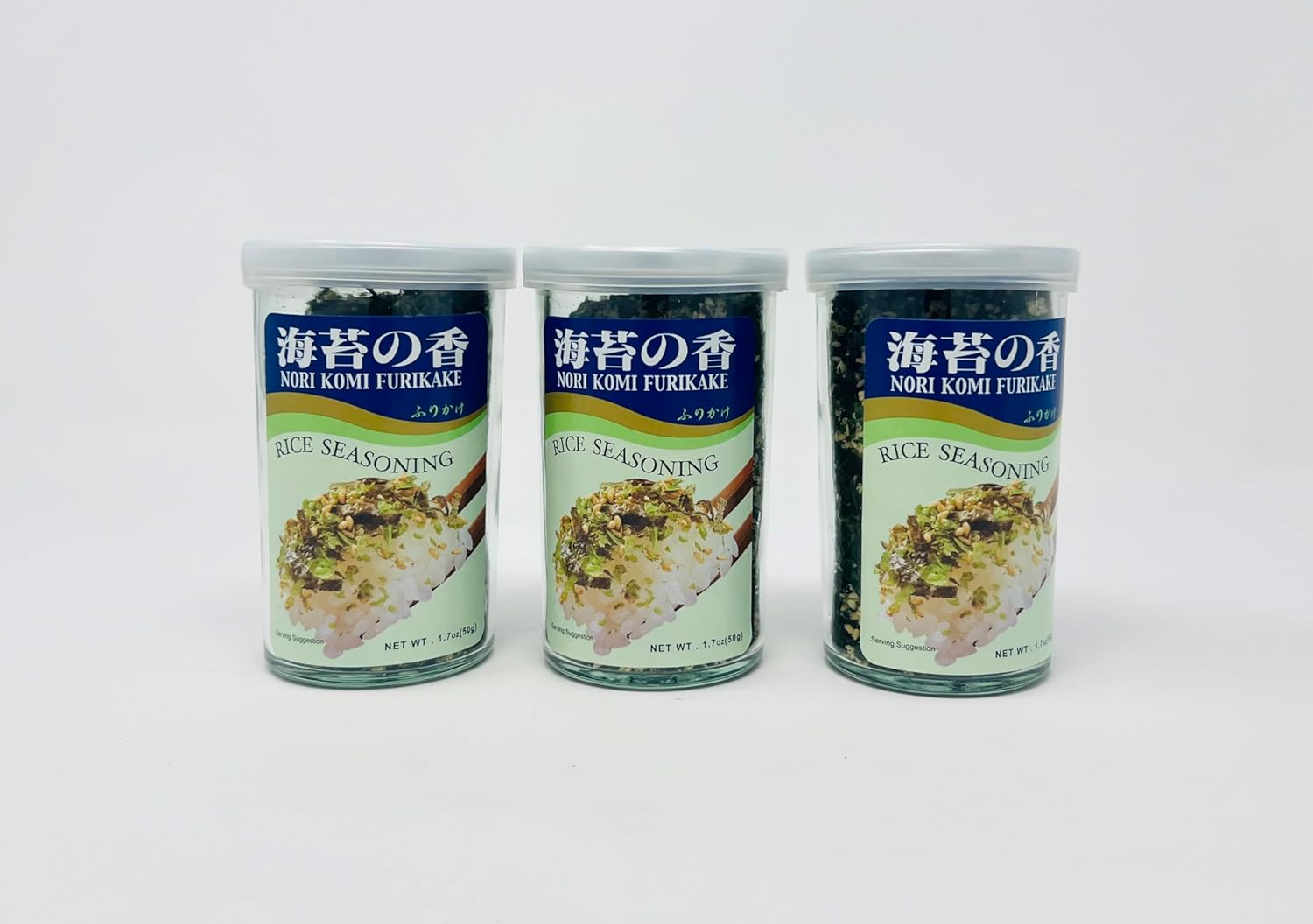 Amazon.com : Nori Komi Furikake Rice Seasoning (Pack of 3) : Grocery ...