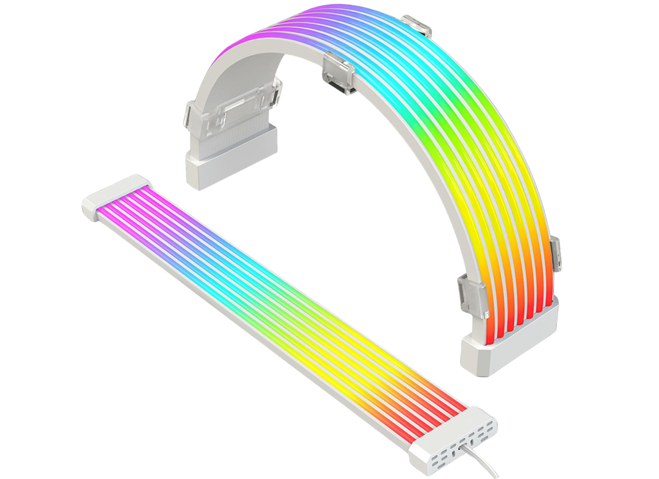 RGB Power Supply Cables, RGB Power Extension Cable Kit, Brightness 5V ...